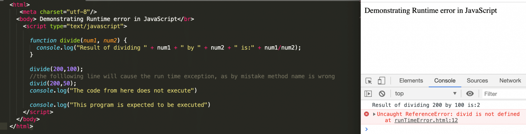 What Is Error Handling In JavaScript And How To Do It With Examples 